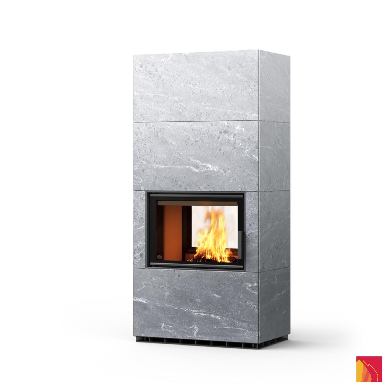 Tulikivi LAMU - Wood stove with soapstone