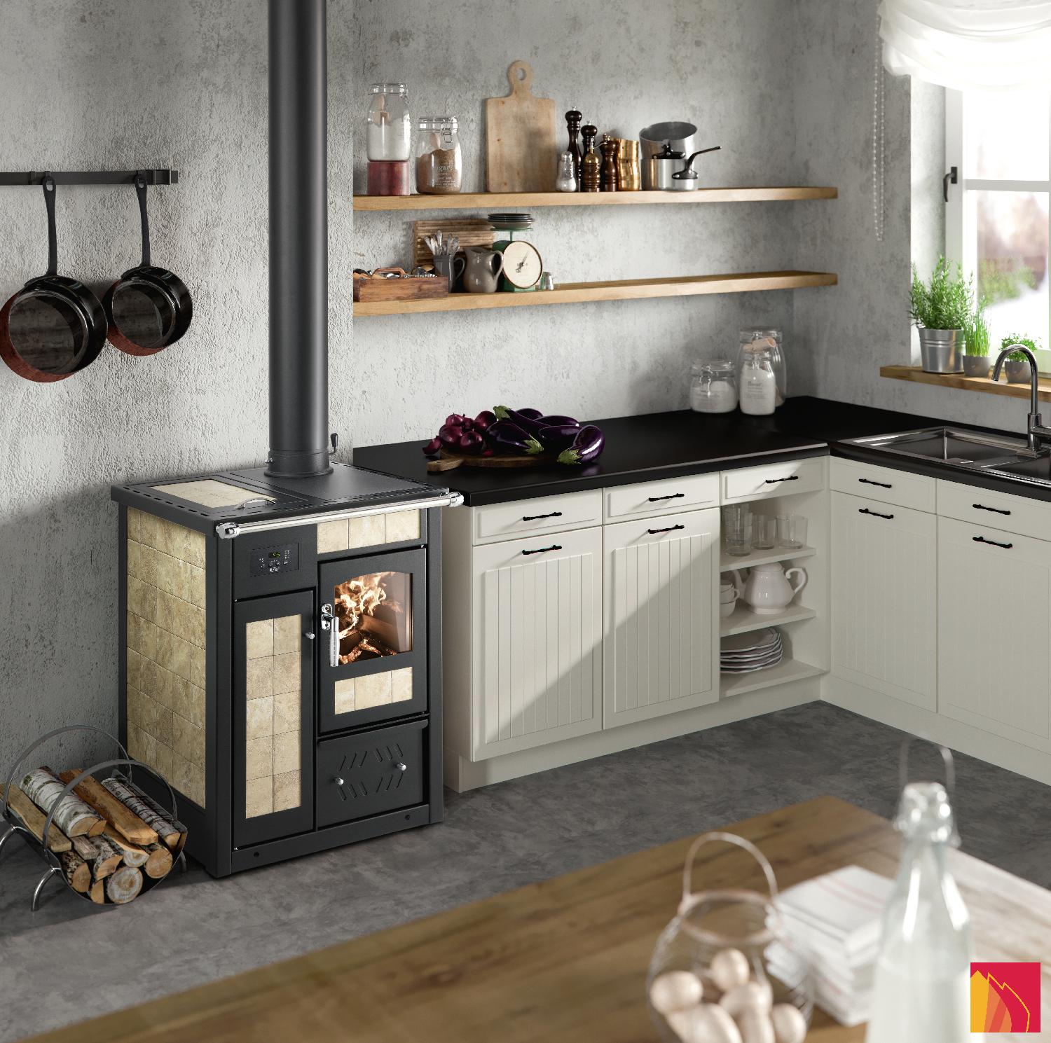 Klover STORICA TS-TSP - Steel or cast iron wood stove