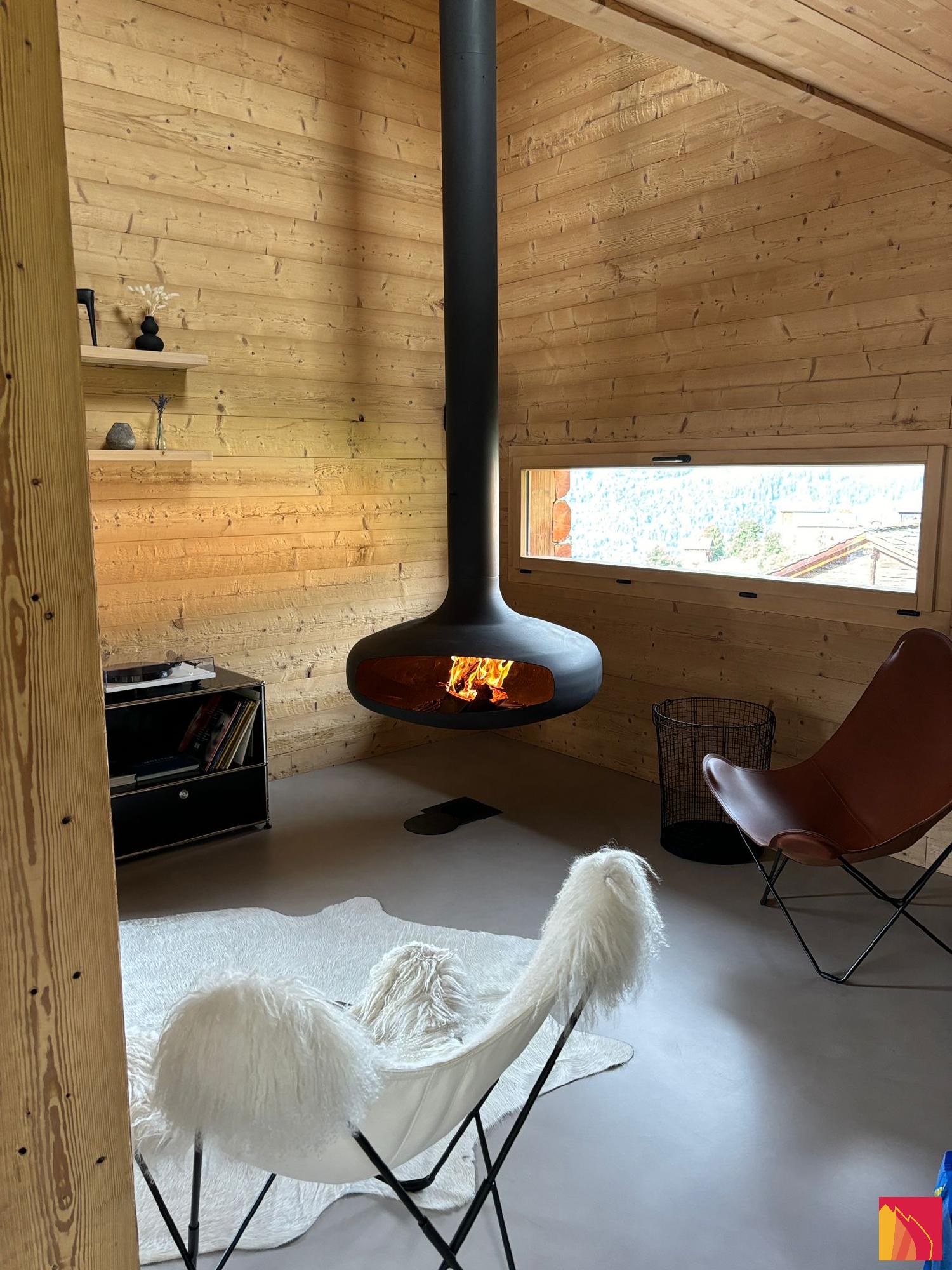 Focus DOMOFOCUS - Fireplace Focus Closed wood