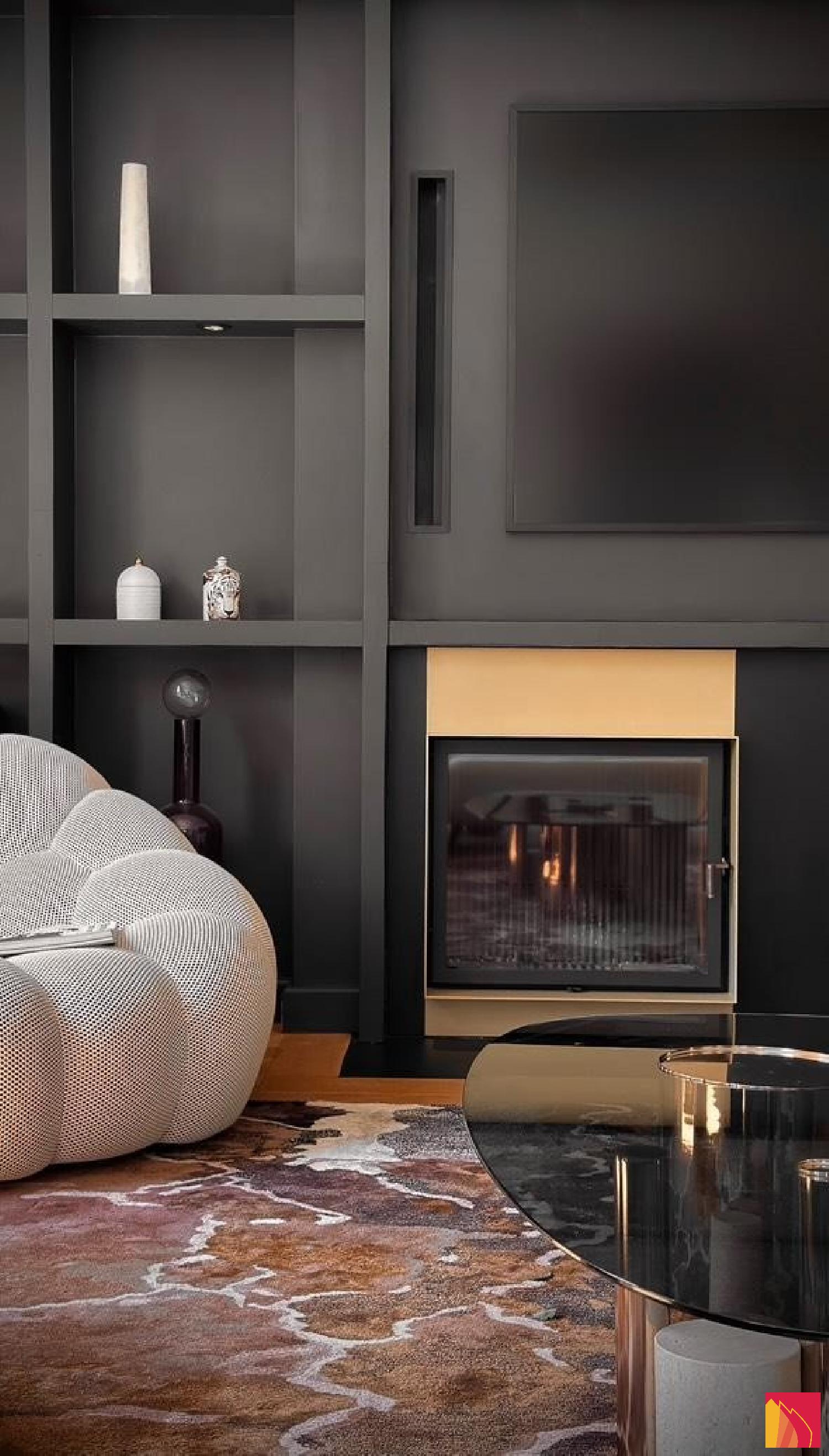 Metalfire OPTIMUM 900-60 1S - Wood burning fireplace - Frontale
